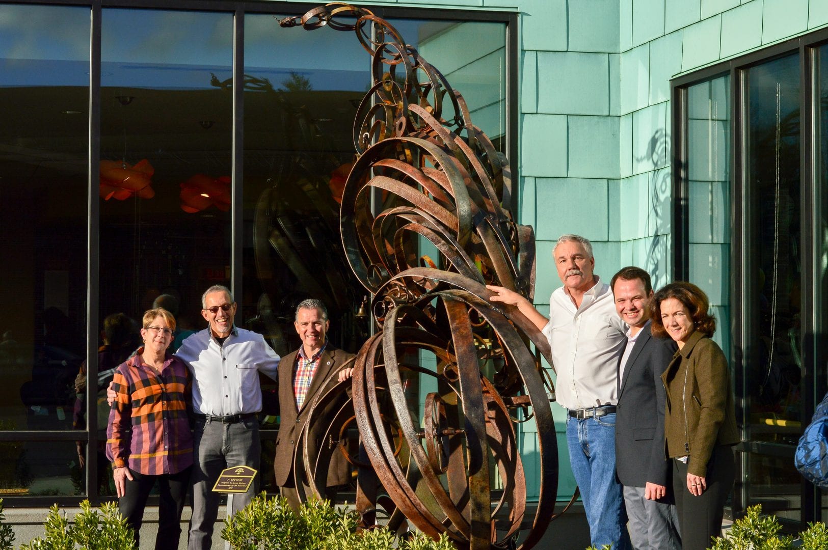 Welcoming Inspiration: “A Lifetime” Sculpture Unveiled - JGS Lifecare