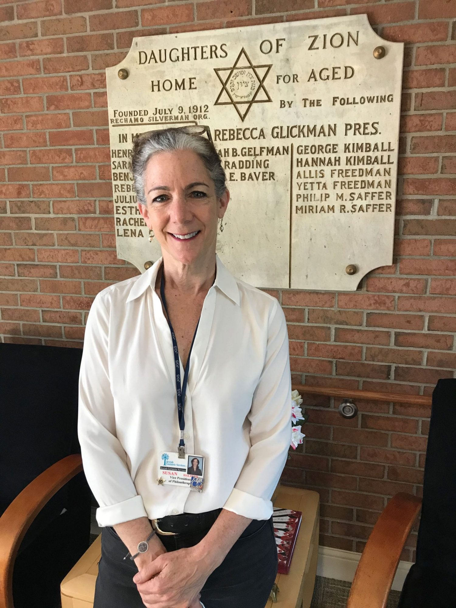 Susan Halpern, Vice President of Development and Communications - JGS ...